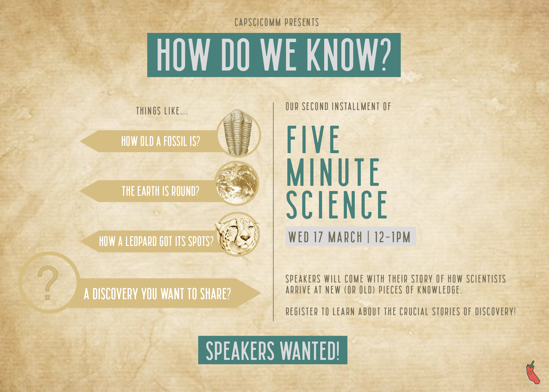 Five Minute Science: How Do We Know…? – Capital Science Communicators